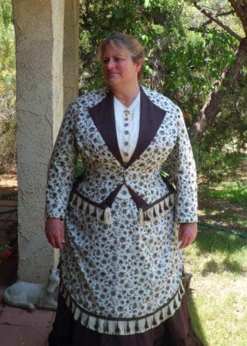 E-pattern TV403 1872 Vested Bodice Bust 30-56 Truly Victorian Print at ...