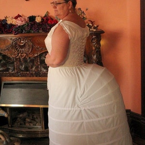 E-pattern TV109 – 1869 Hooped Bustle - Hip 30-56" - Truly Victorian ...