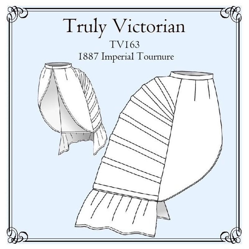 Bustle Skirt Pattern - Etsy