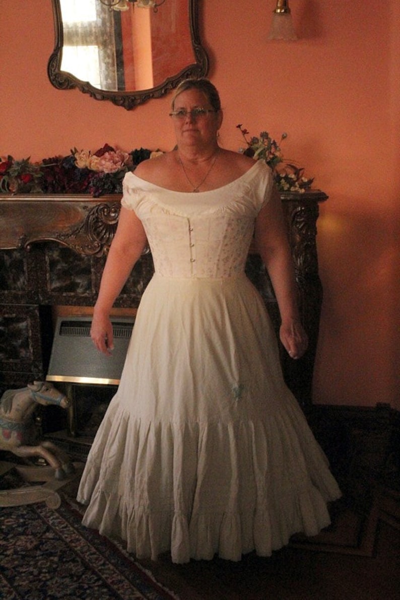 E-pattern TV109 1869 Hooped Bustle Hip 30-56 Truly Victorian Costume ...