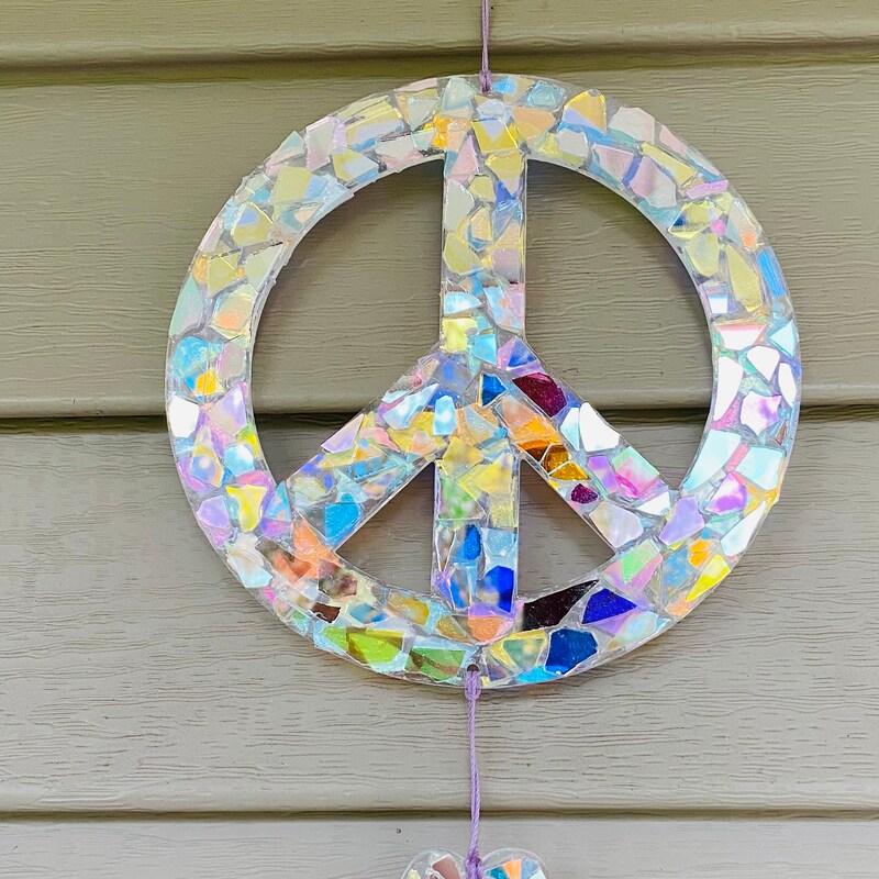 Lighted Peace Sign - Etsy