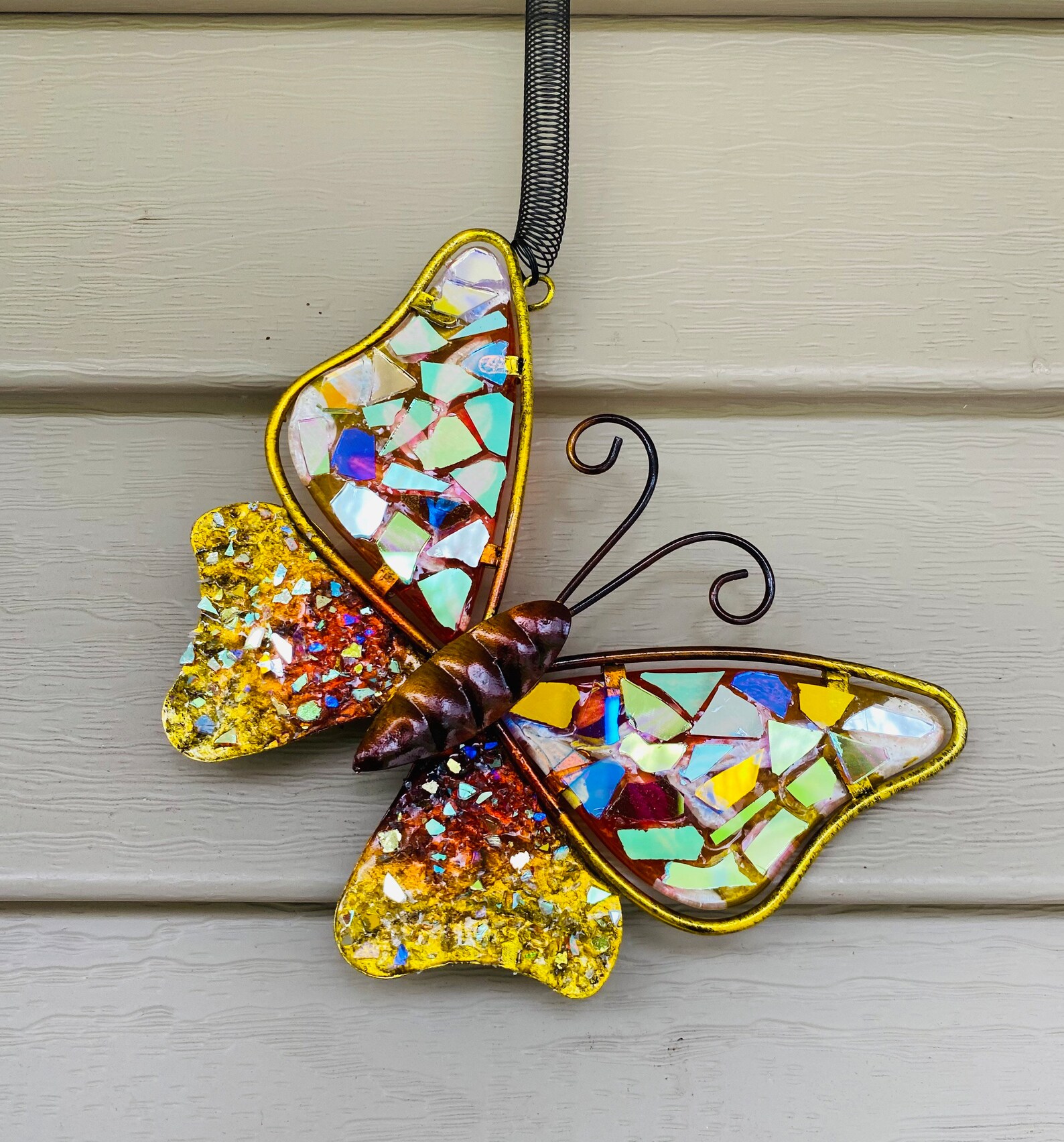 Butterfly.. Suncatcher.. Butterfly Bouncy .. Suncatcher.. - Etsy