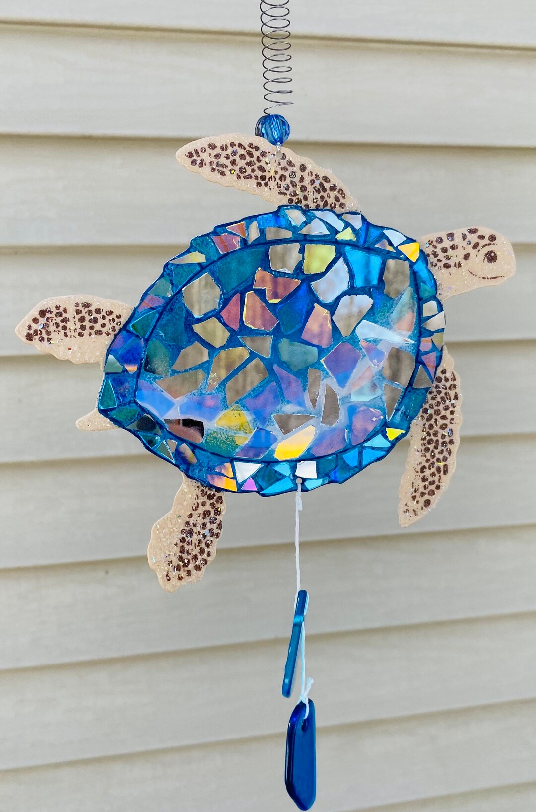 Turtle.. Blingthingzbylori.. Suncatcher.. Whirligigs Wind - Etsy