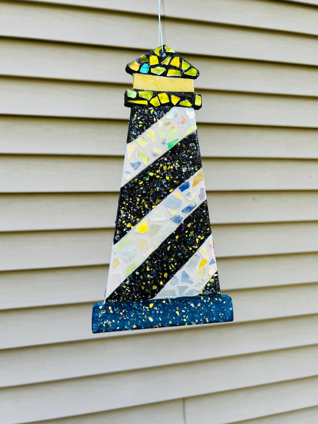 Lighthouse.. Blingthingzbylori.. Whirligigs Wind Spinner.. Lighthouse ...