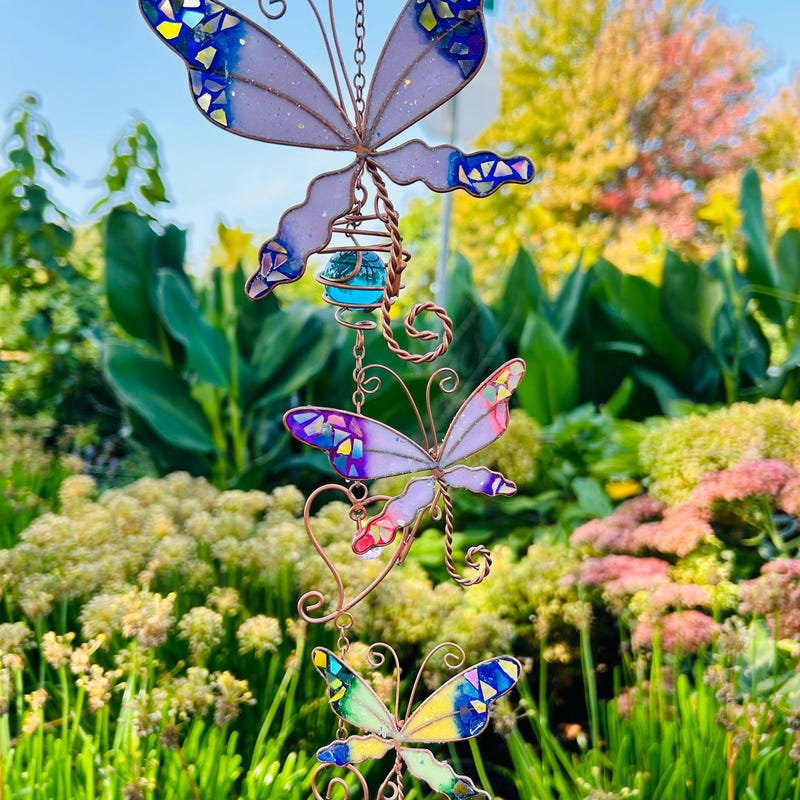 Butterfly Wind Chime - Etsy