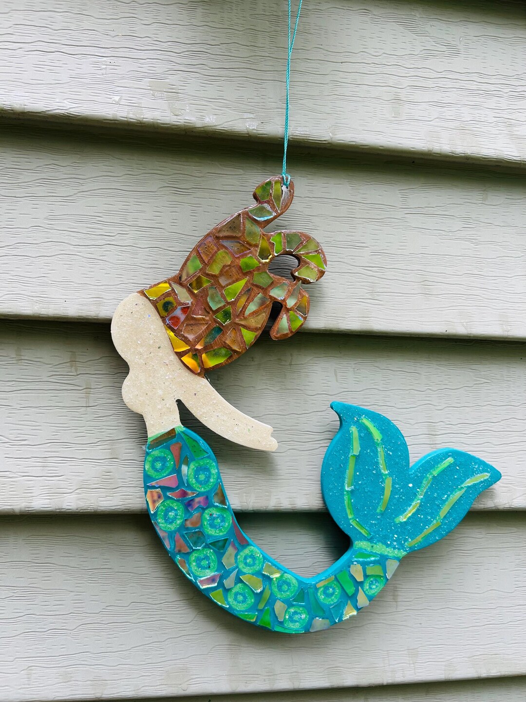 Mermaid .. Blingthingzbylori.. Whirligigs Wind Spinner .. Wind Spinner ...