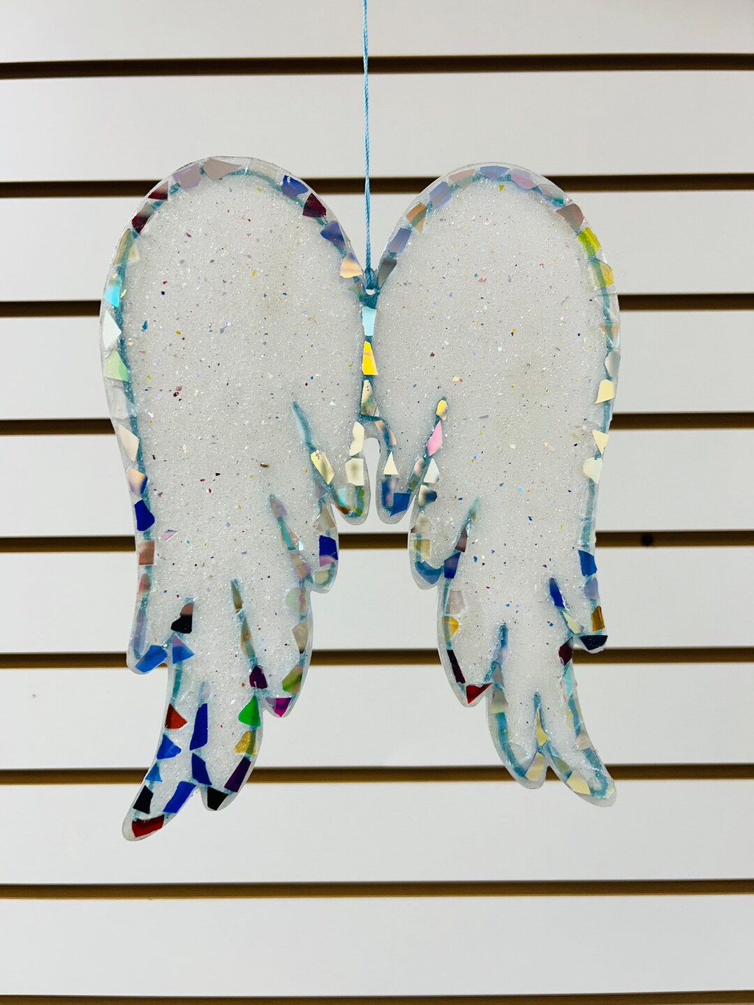 Angel Wings.. Blingthingzbylori .. Memorial Gift .. Guardian Angel ...