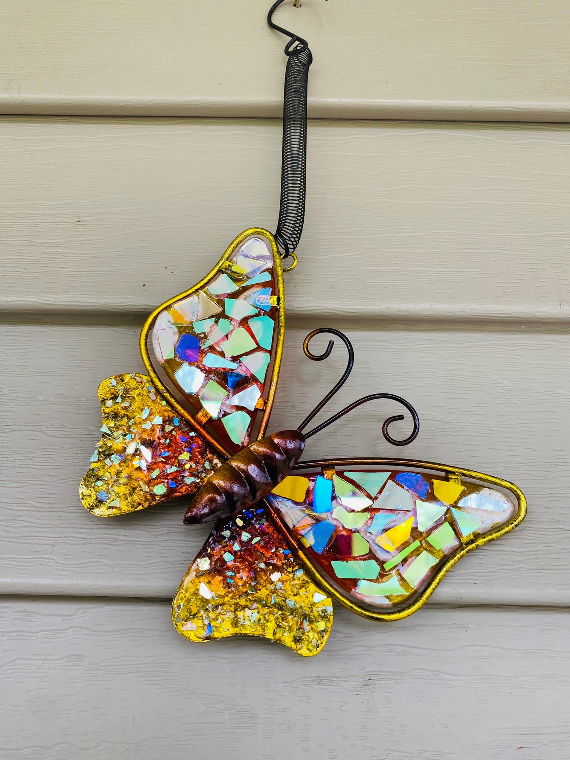 Butterfly.. Suncatcher.. Butterfly Bouncy .. Suncatcher.. - Etsy