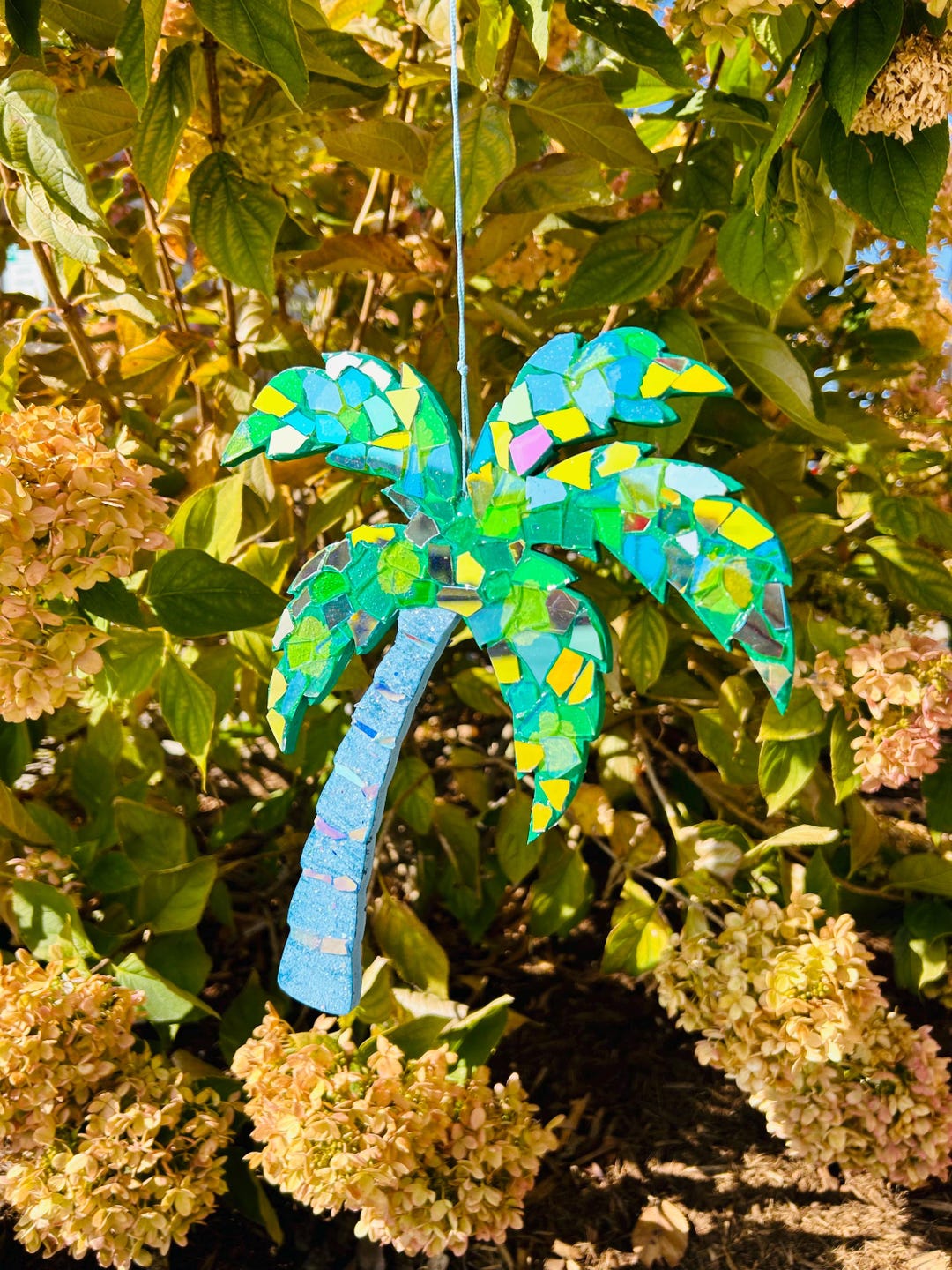 Palm Tree.. Blingthingzbylori.. Whirligigs Wind Spinner .. Tropical ...
