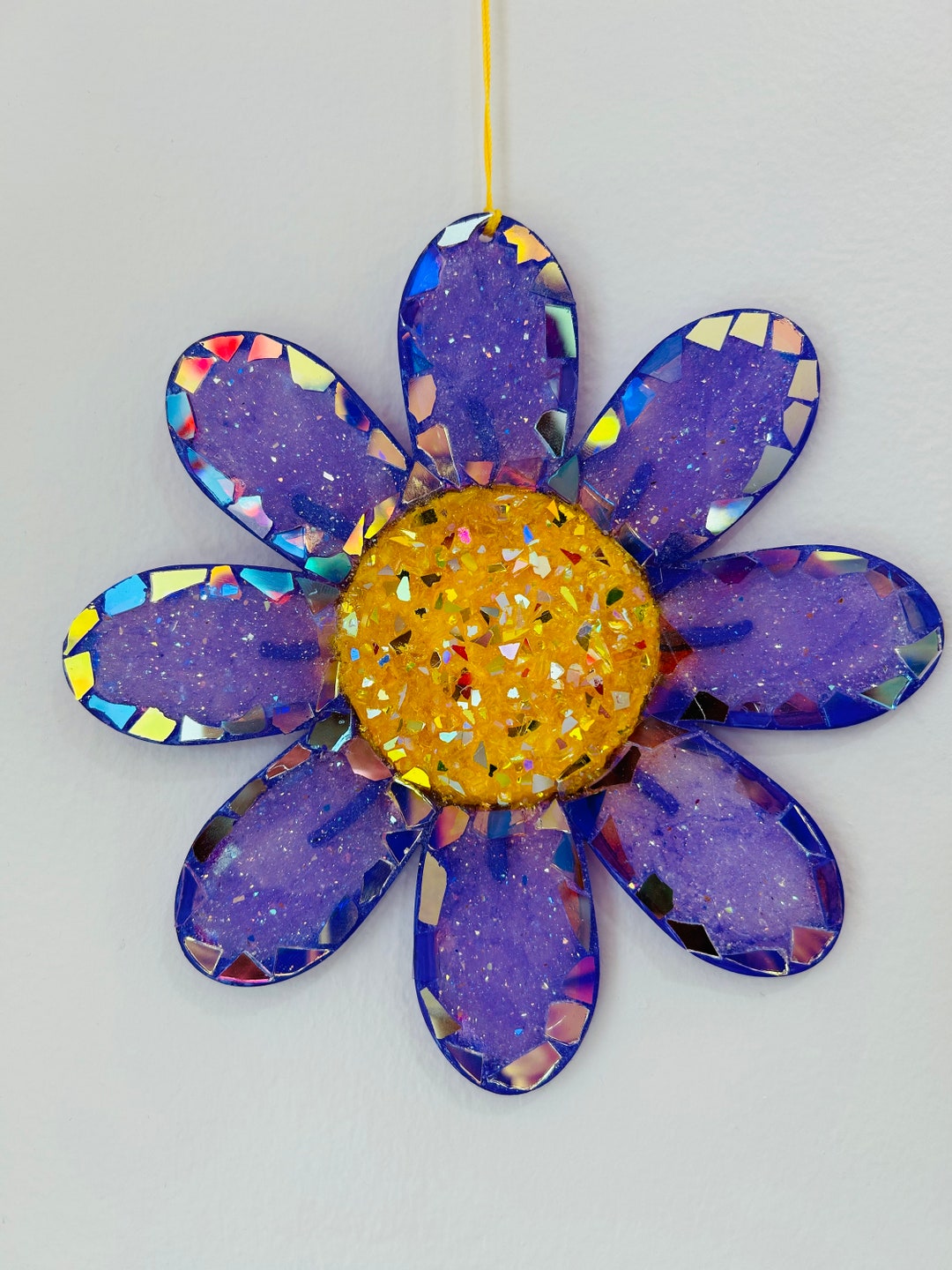 Flower ..blingthingzbylori.. Whirligigs Wind Spinner .. Gift for Her ...