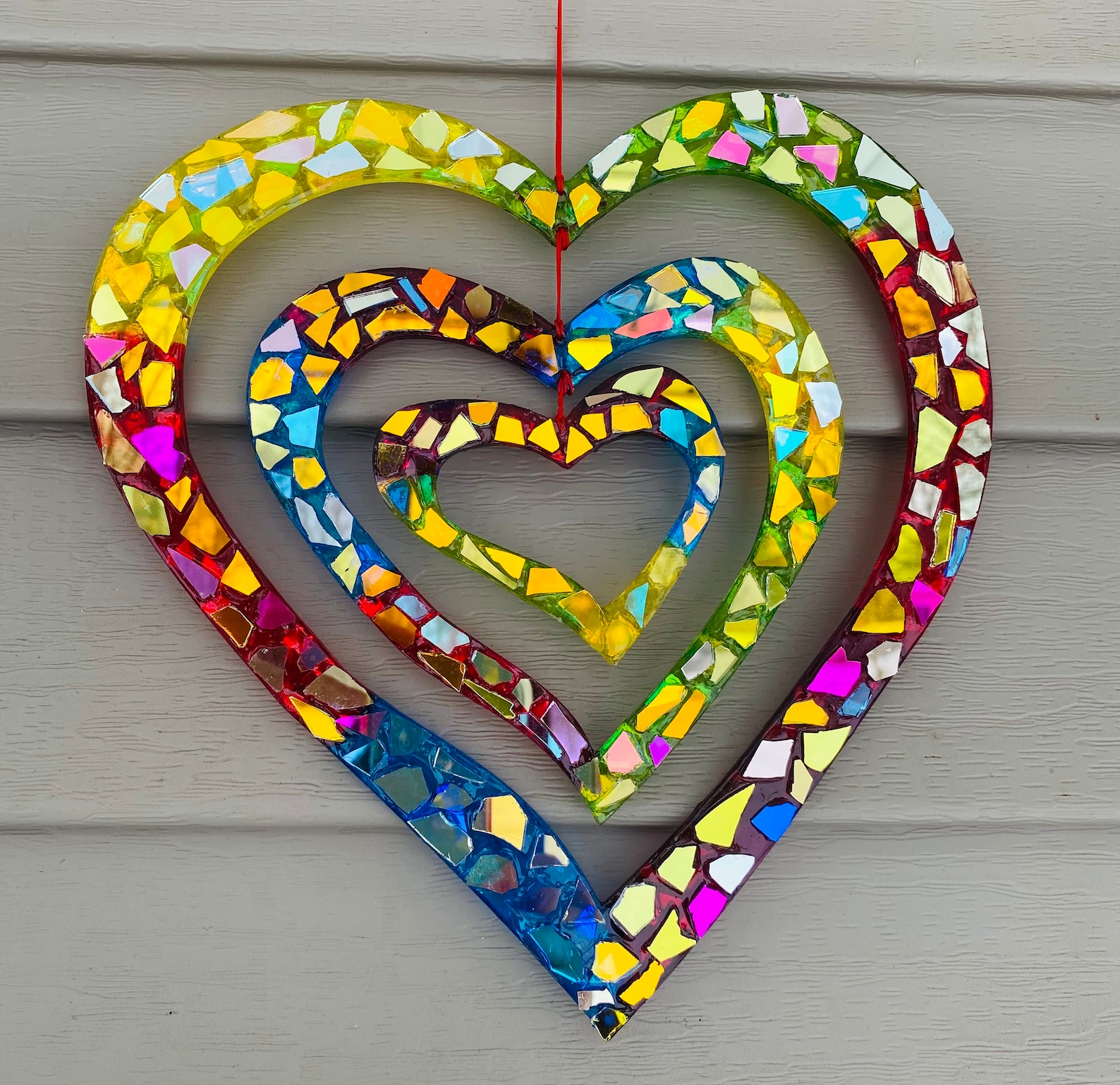 Heart.. Blingthingzbylori..whirligigs Wind Spinner.. Heart - Etsy