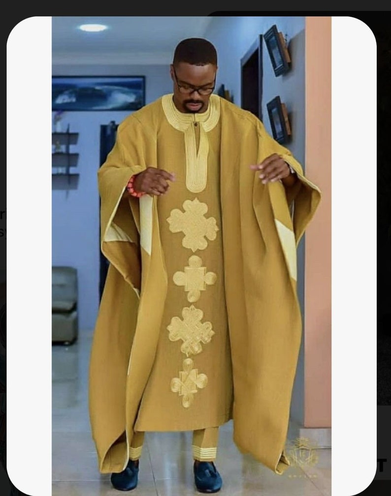 Yoruba Traditional Wears,african Traditional Attire, Men's Clothing ...