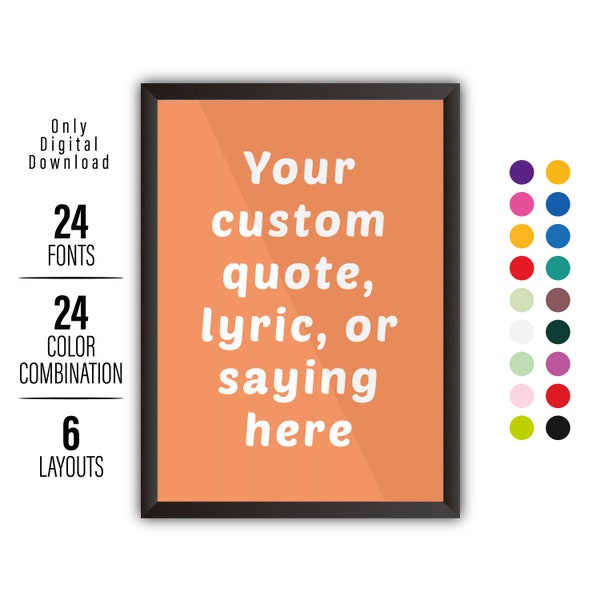 Signs With Quotes - Etsy