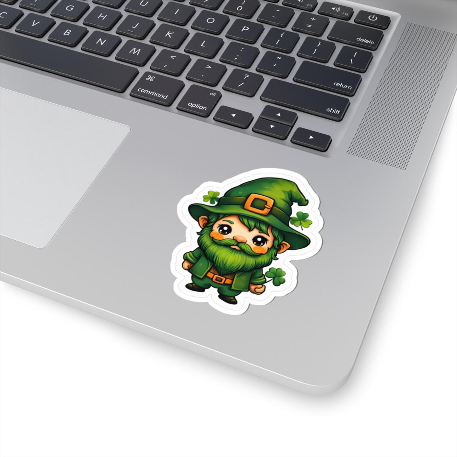 Cute Leprechaun Kiss-cut Sticker - 3" X 3" - Etsy