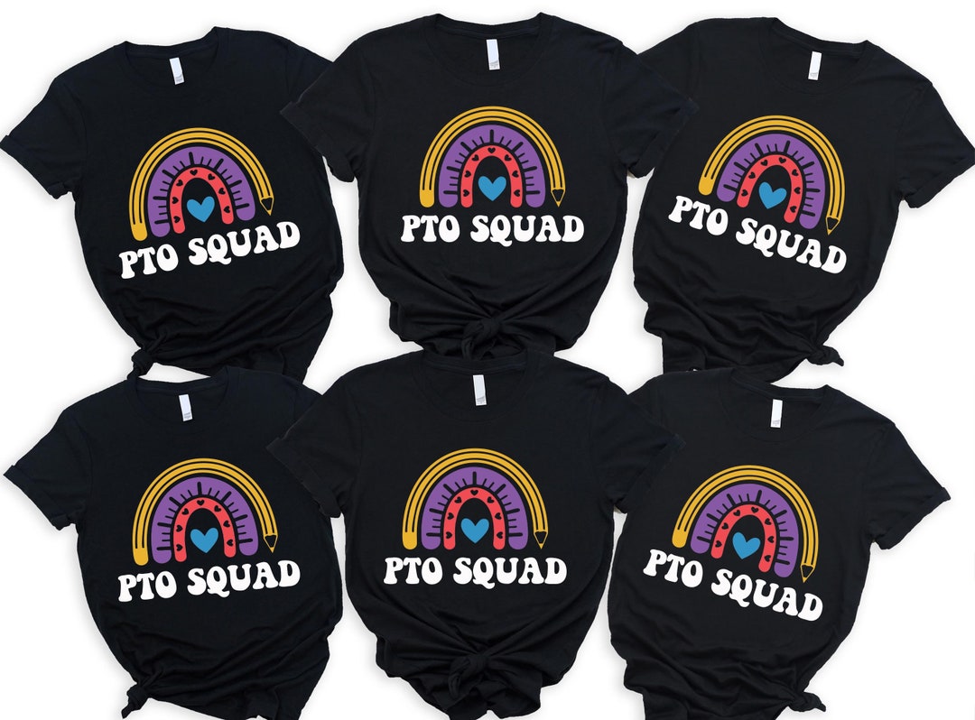 PTO Squad Shirts, Parent Teacher Organization Shirt, Back to School ...
