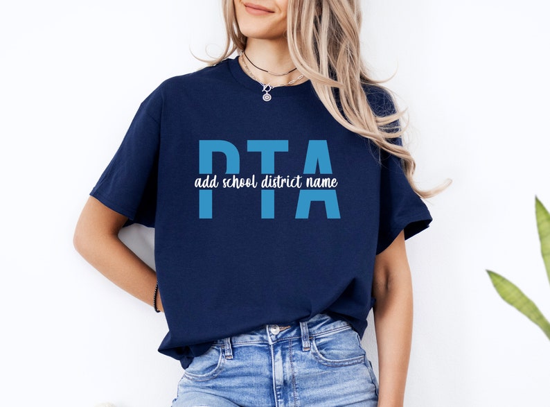 Custom PTA Shirts, Custom Parent Teacher Organization Association Shirt, Back to School Teacher ...