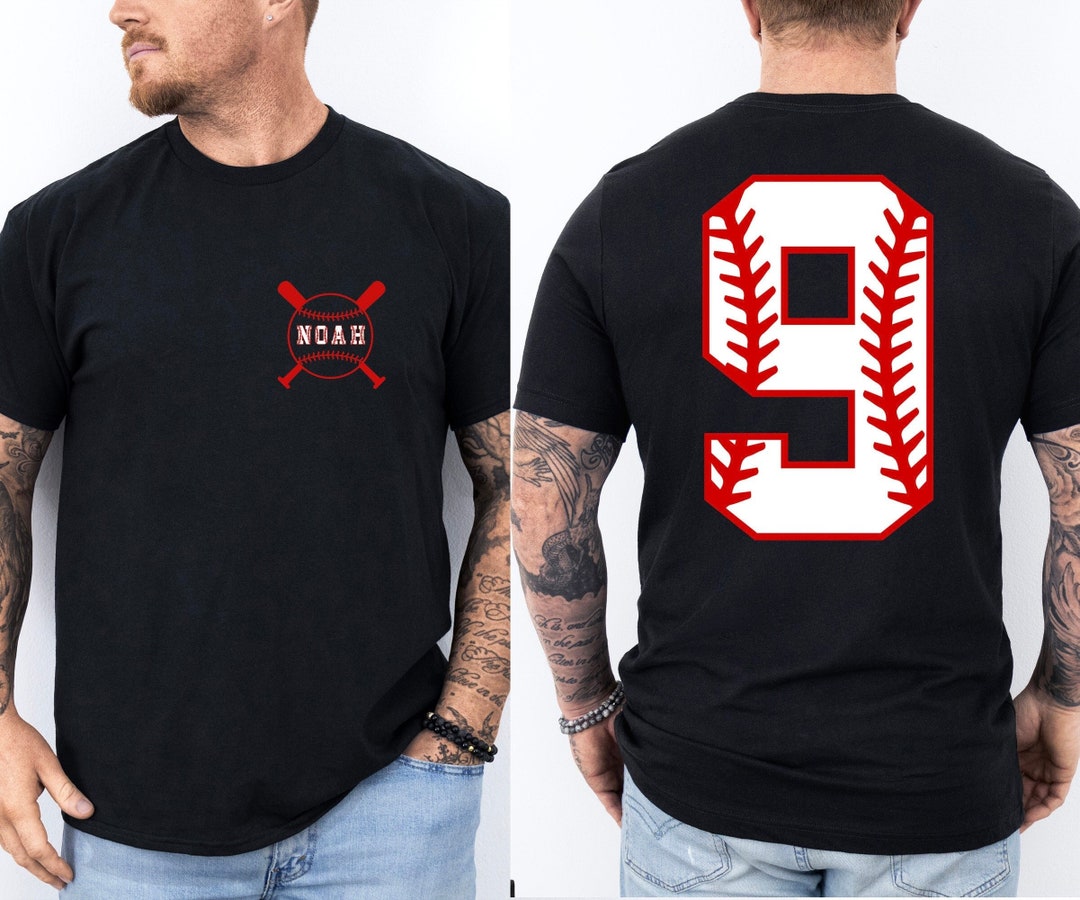 Baseball Number and Name Shirts, Custom Baseball Team Shirts, Custom ...