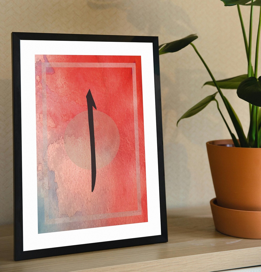 ELIF, Arabic Calligraphy, Eid Gift, Islamic Wall Art, Islamic Home ...