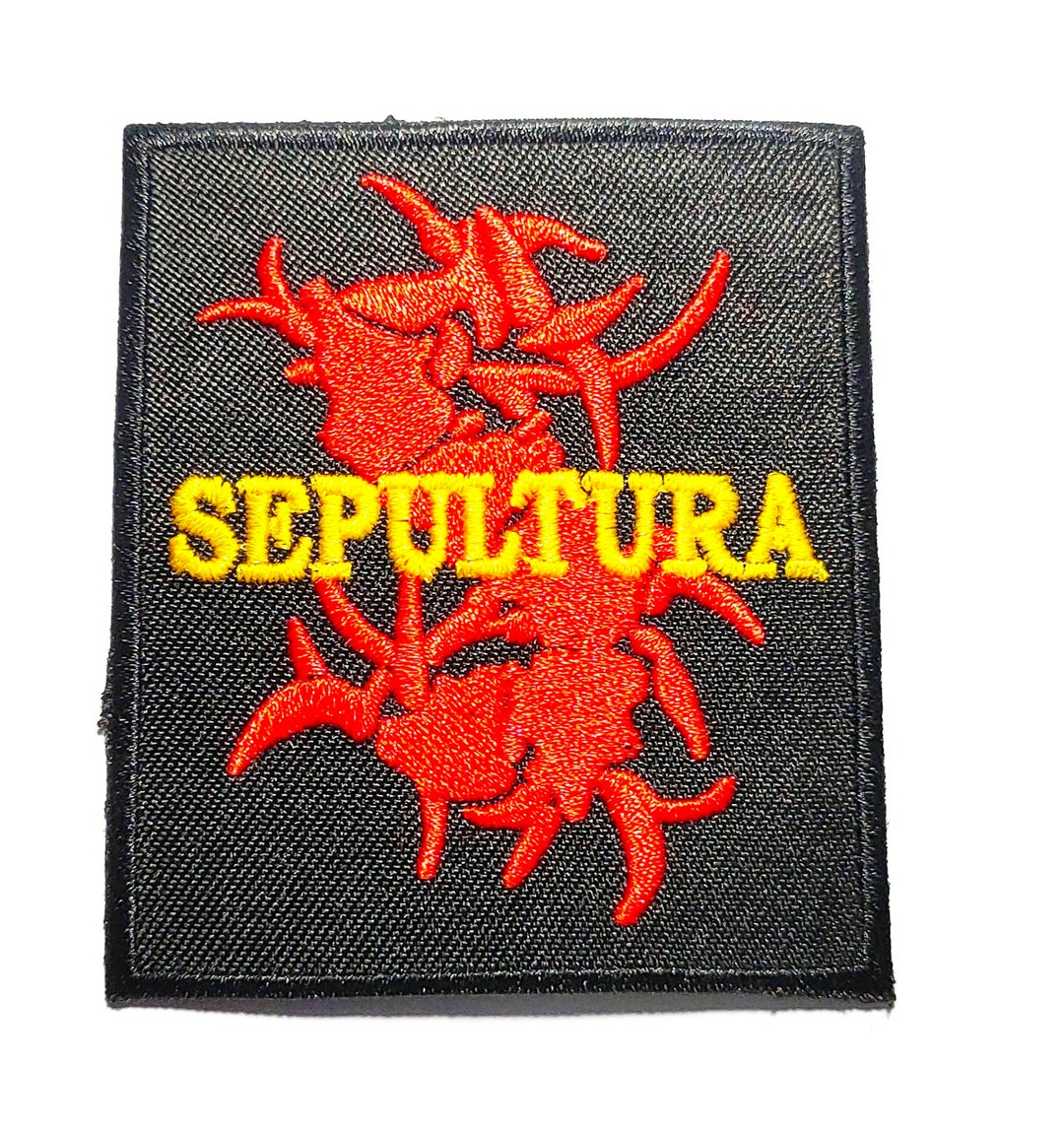 Sepultura Patch: Brazilian Thrash Metal Embroidered Applique - Etsy