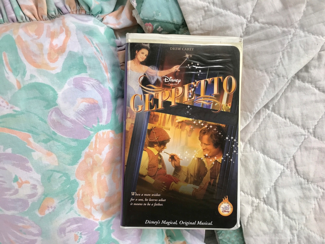VHS - Geppetto (2000) - Etsy