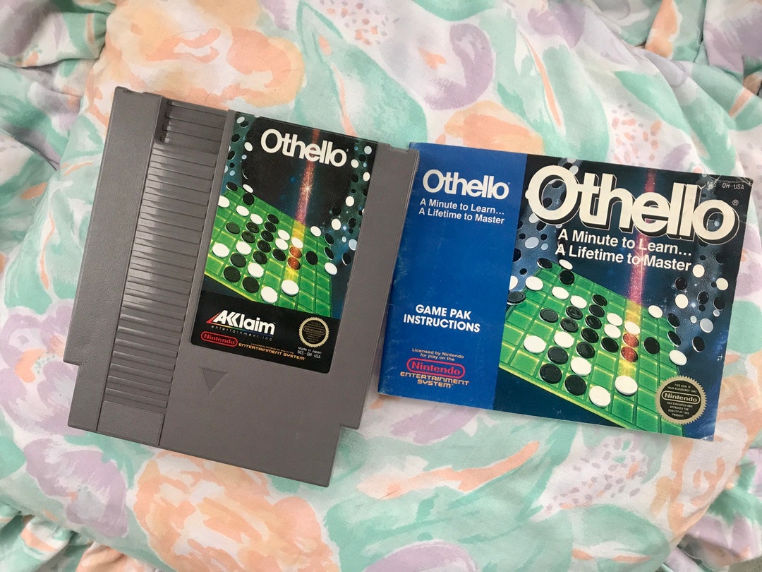 NES Othello and Manual 1986 - Etsy