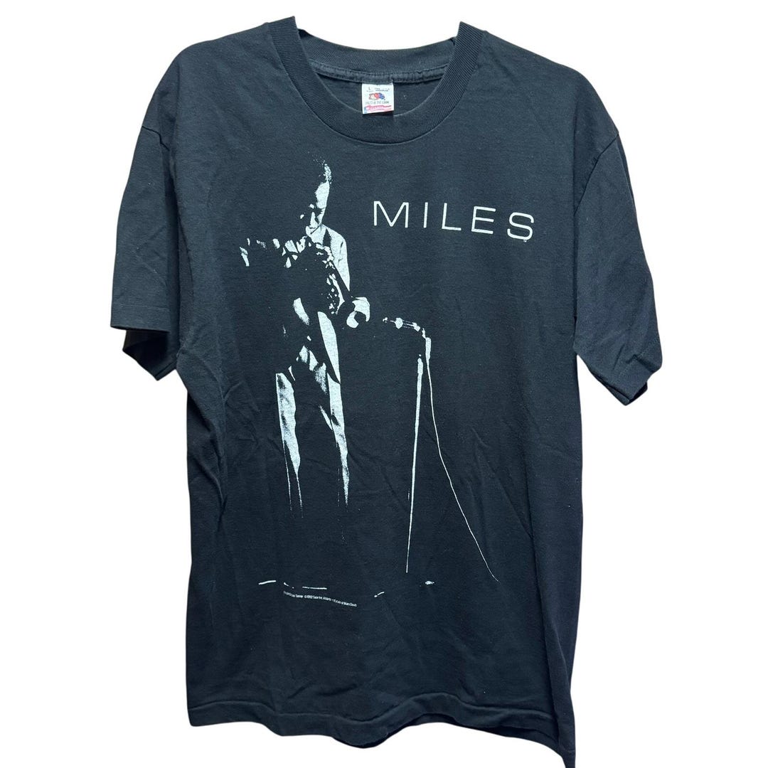 Vintage Rare Miles Davis T Shirt - Etsy