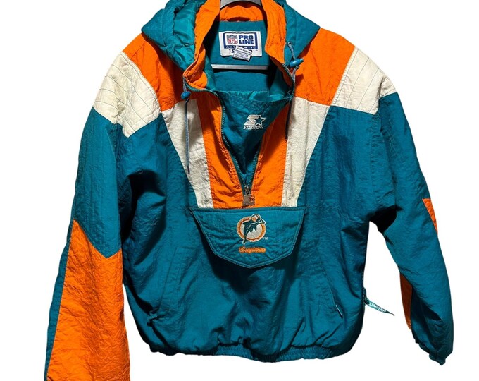 Vintage Miami Dolphins Starter Pro Line Jacket - Etsy