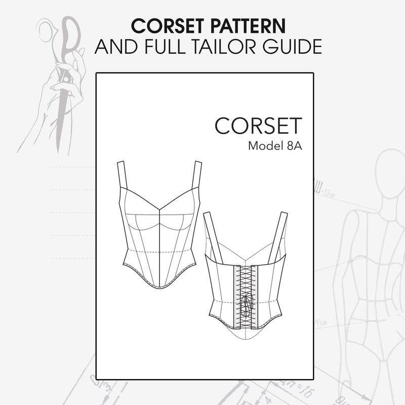 Corset Pattern - Etsy