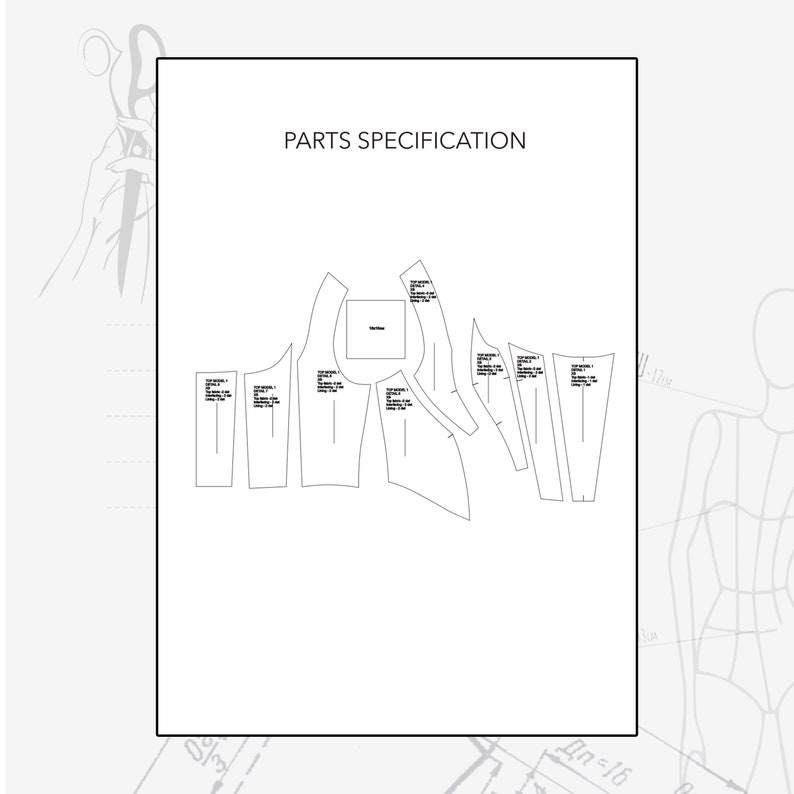 PDF Corset Top Pattern Full Guide, Sewing Patterns Pdf, Corset Patron ...