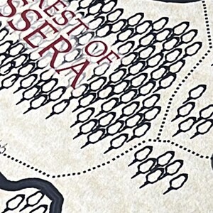 Anglo-saxon Godalming Middle Earth-style Map & Information - Etsy