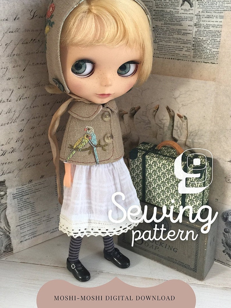INSTANT DOWNLOAD Pdf Moshi-moshi Sewing Class 9 Pattern - Etsy