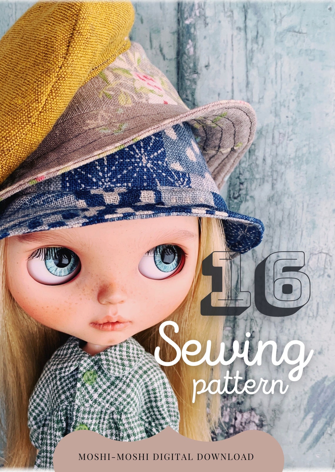 INSTANT DOWNLOAD Pdf Moshi-moshi Sewing Class 16 Pattern - Etsy