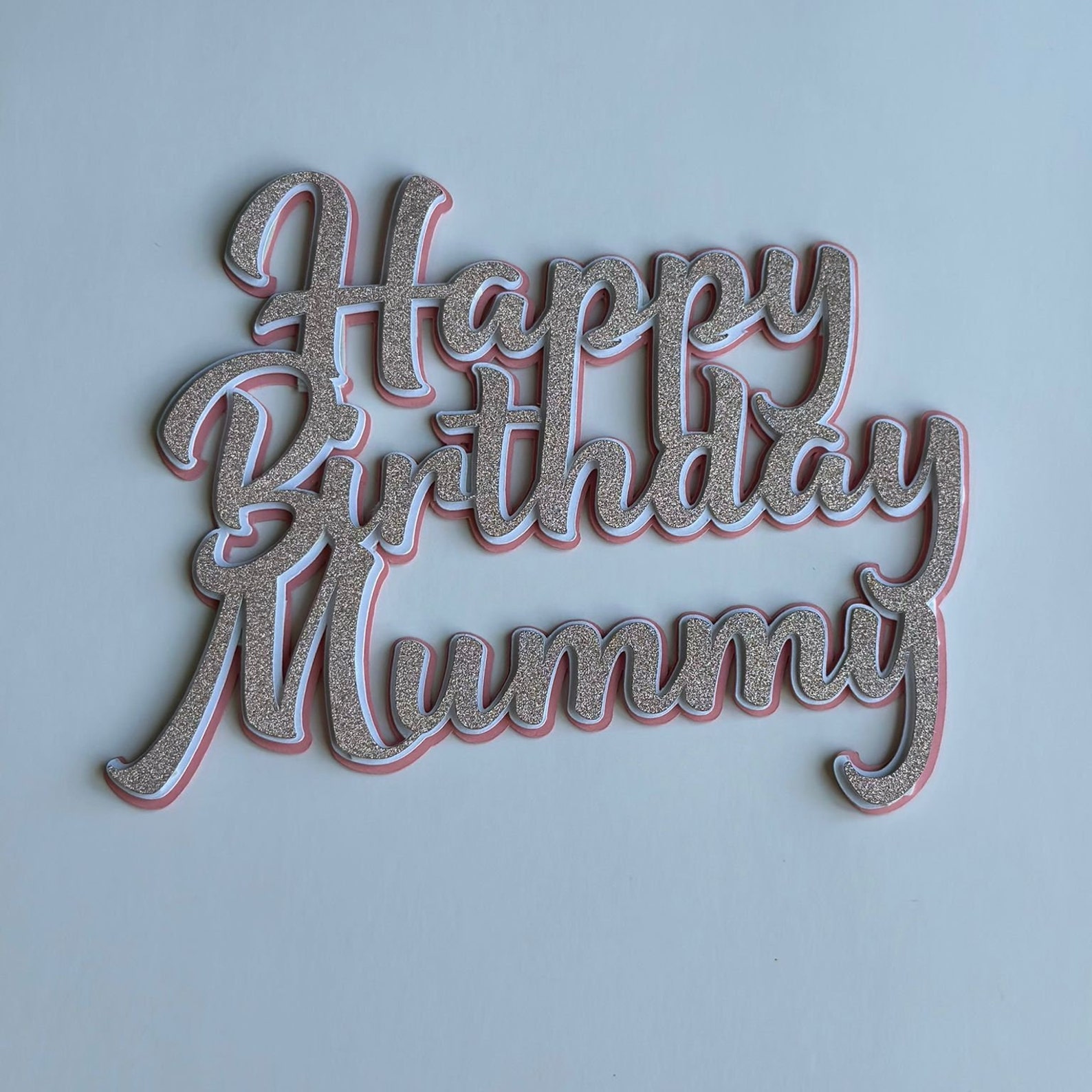 Happy Birthday Mummy Cake Topper | Cake Topper for Mother | Mummy Cake ...