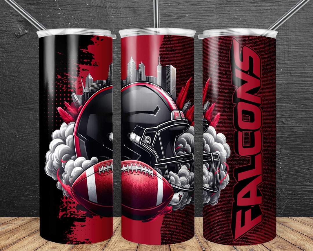 Falcon 20oz Skinny Tumbler Wrap PNG, Sport 20oz Tumbler PNG, Mascot ...