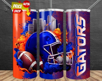 Gator 20oz Skinny Tumbler Sublimation Designs, Sport Team for Straight ...