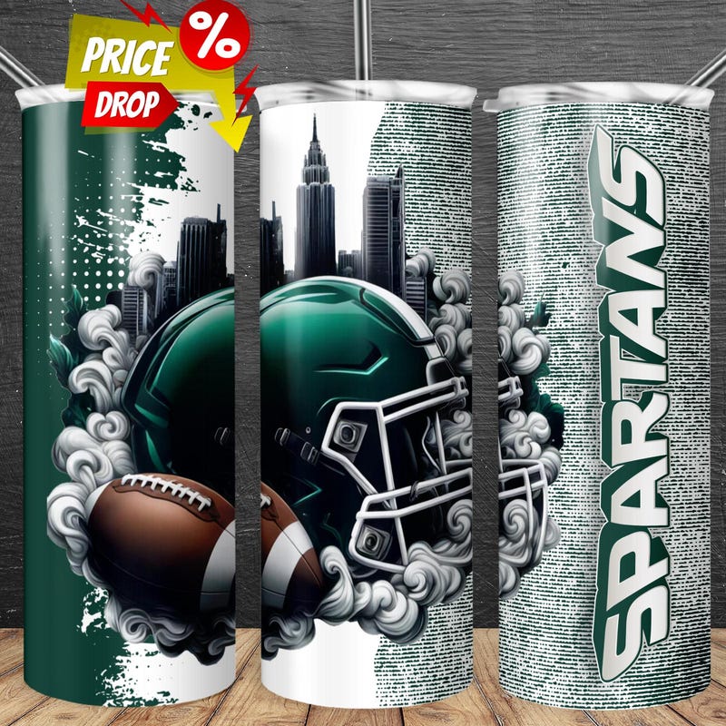 Michigan State Football 20 - Etsy