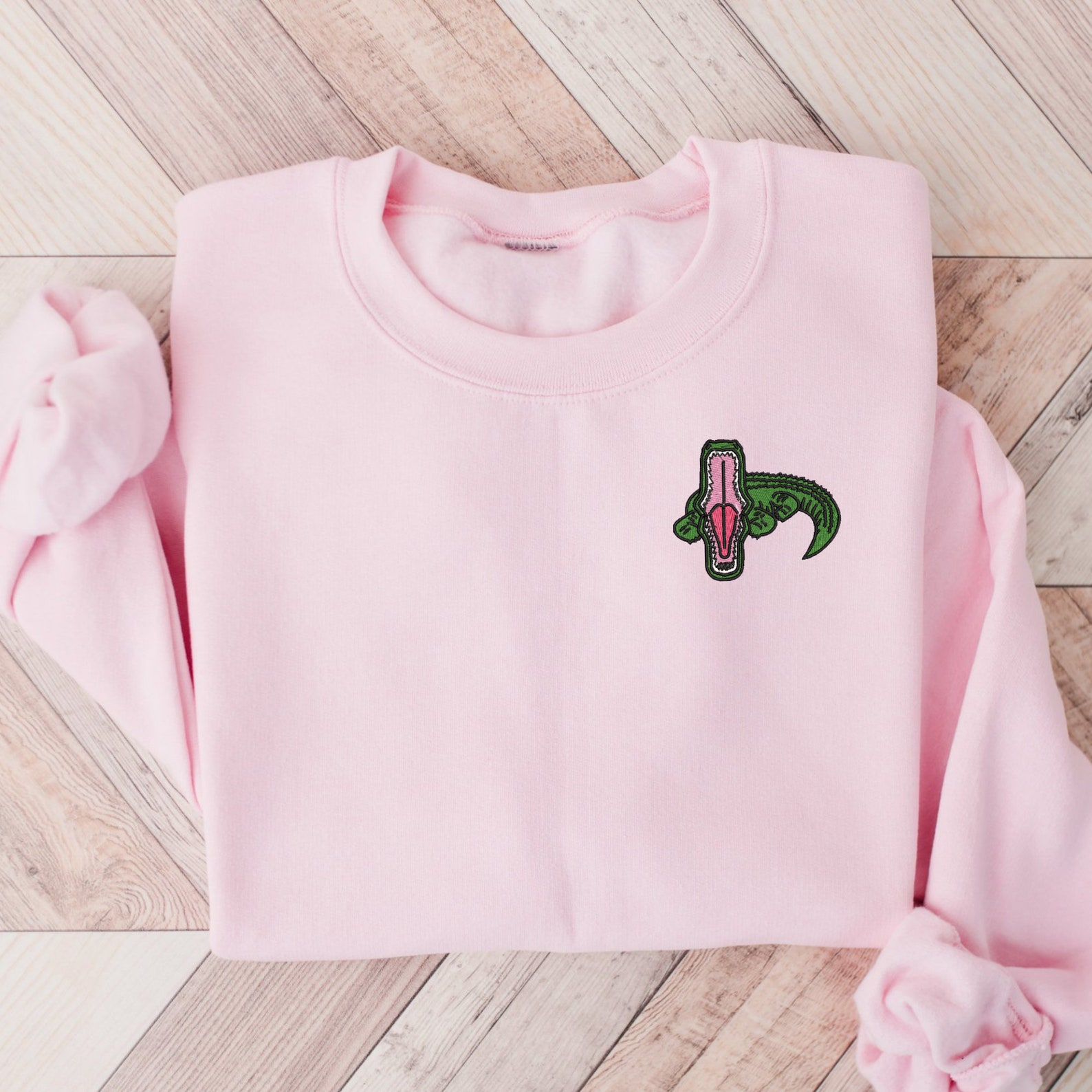 Alligator Embroidery Design, Reptile Embroidery File, Crocodile Design ...