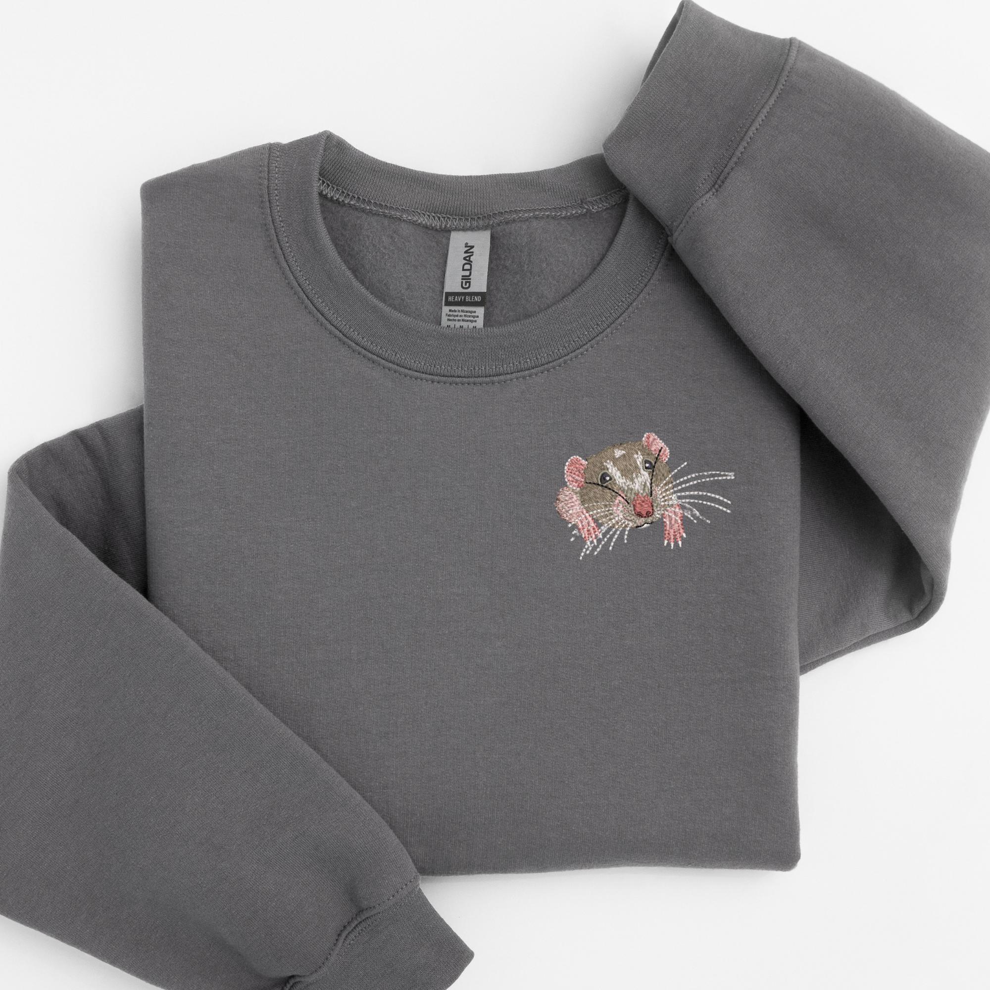 Realistic Rat Embroidery Design, Cute Rat Embroidery File, Multiple ...