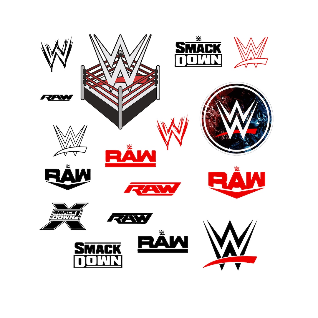SVG Best Bundle Layered, WWE SVG for Cricut Logo Png Svg Pdf Digital ...