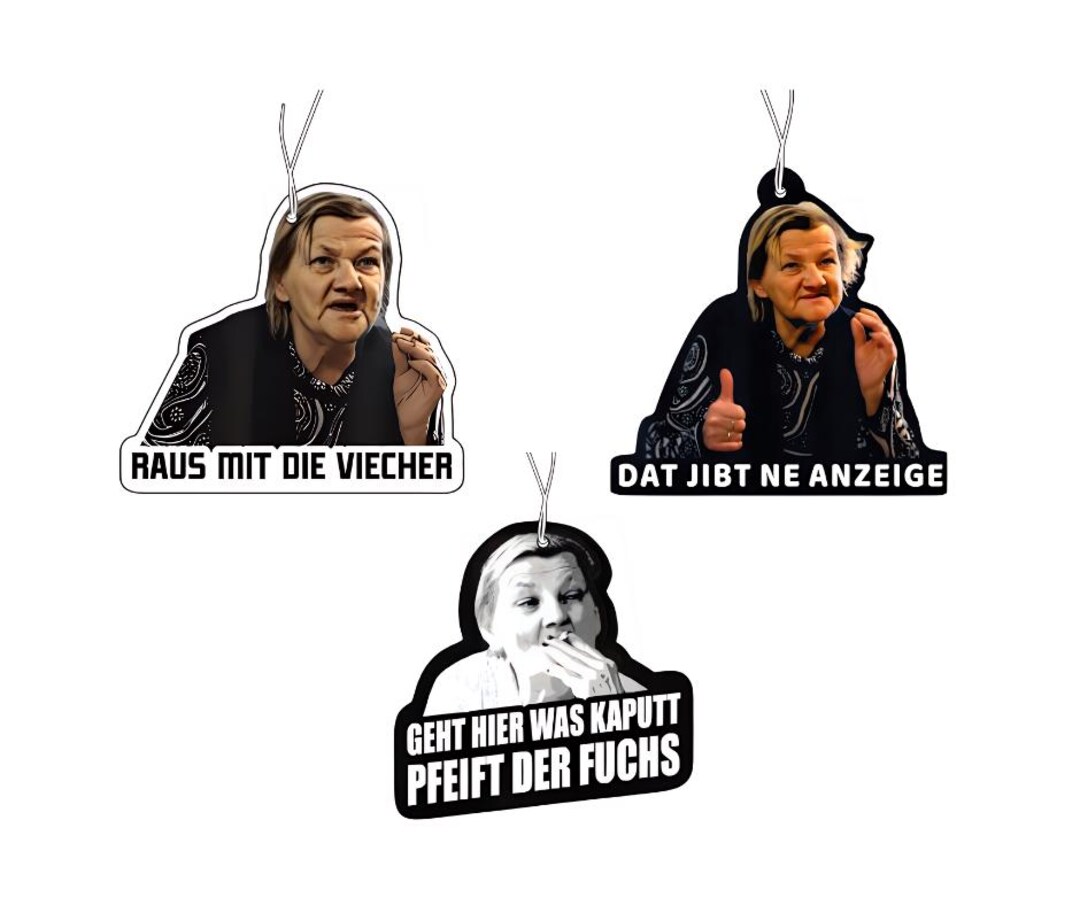 Set of 3 Karin Ritter Air Freshener Tree, Air Freshener Car Fragrance ...