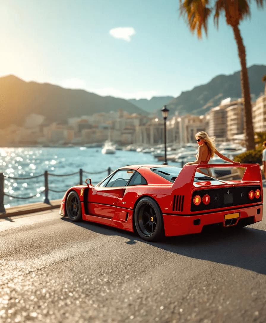 Ferrari F40 Retro - Etsy