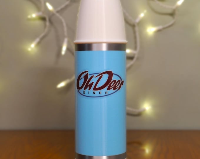 Replica Alan Wake Oh Deer Diner Thermos - Alan Wake 2 Game Prop - Etsy