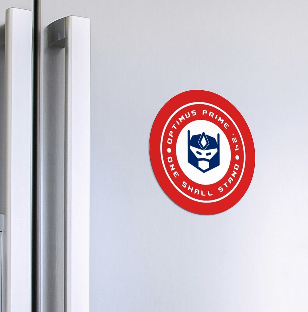 Optimus Prime Election Magnet / Campaign Magnet Transformers Gift, Fridge Magnet - Etsy