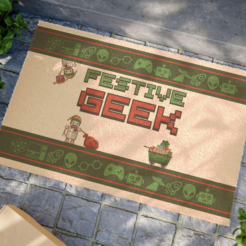 Geek Doormat - Etsy