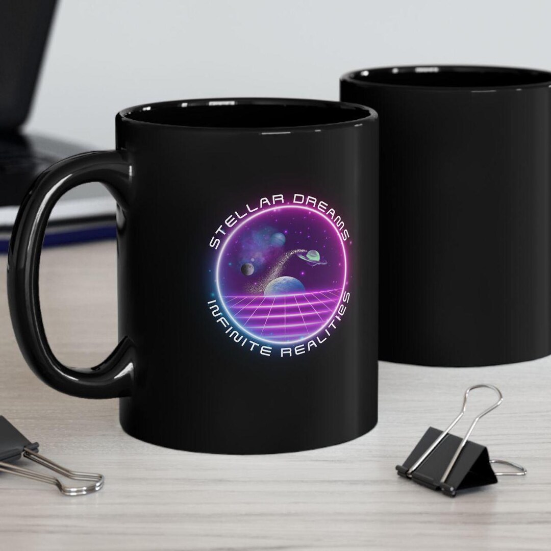 Sci Fi / Outer Space Coffee Mug - Stellar Dreams, Infinite Realities - Etsy