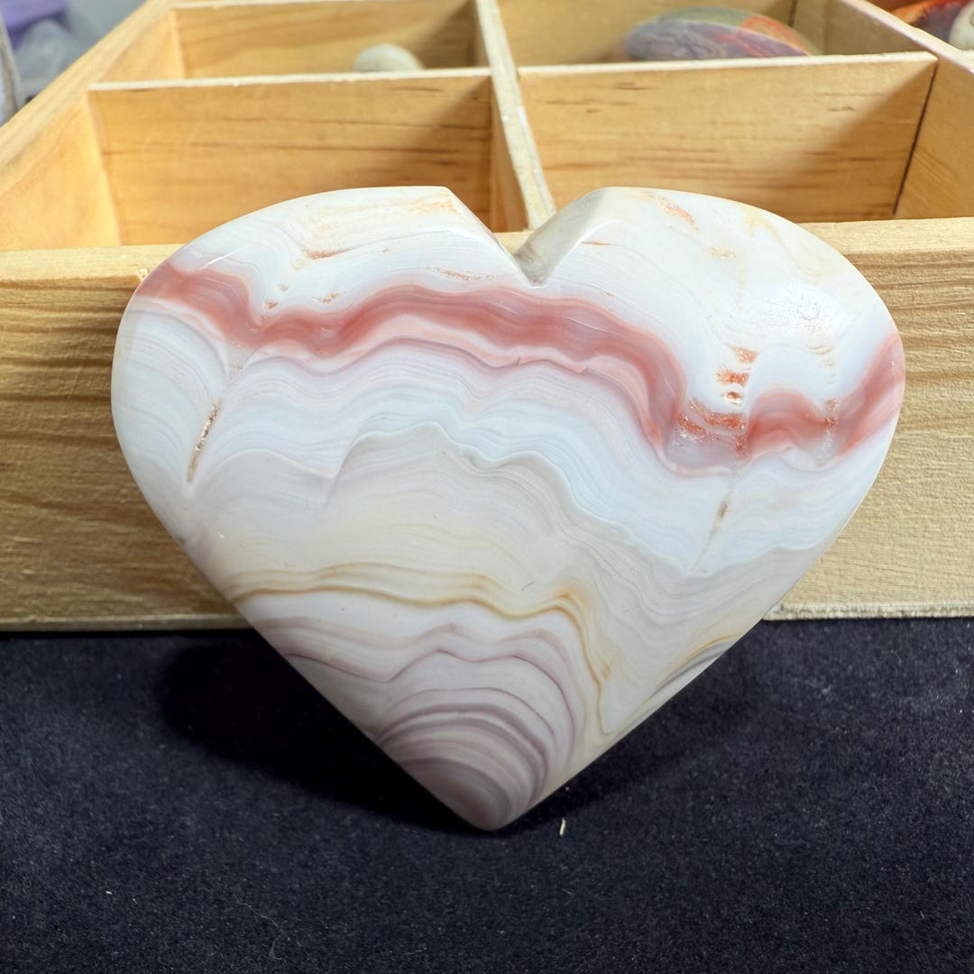 Windy Mountain Jasper Heart Cabochon,windy Mountain Jasper From Nevada ...