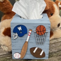 Football Tissue Box Cover - Etsy