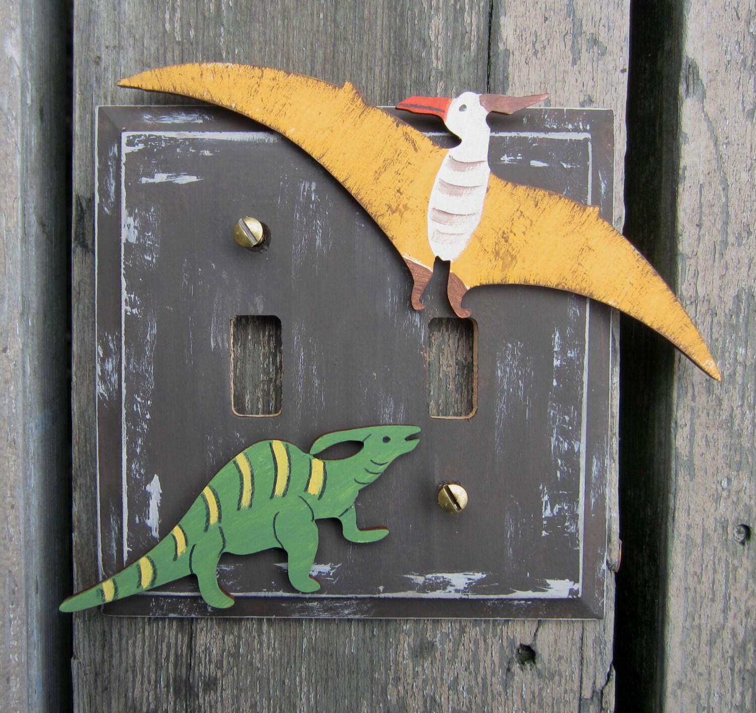 DINOSAURS PERSONALIZED Kids Wood Picture Frame/original Hand - Etsy