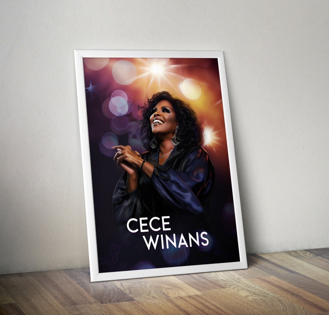Cece Winans Poster Print Artist Illustration Poster Artist Poster ...