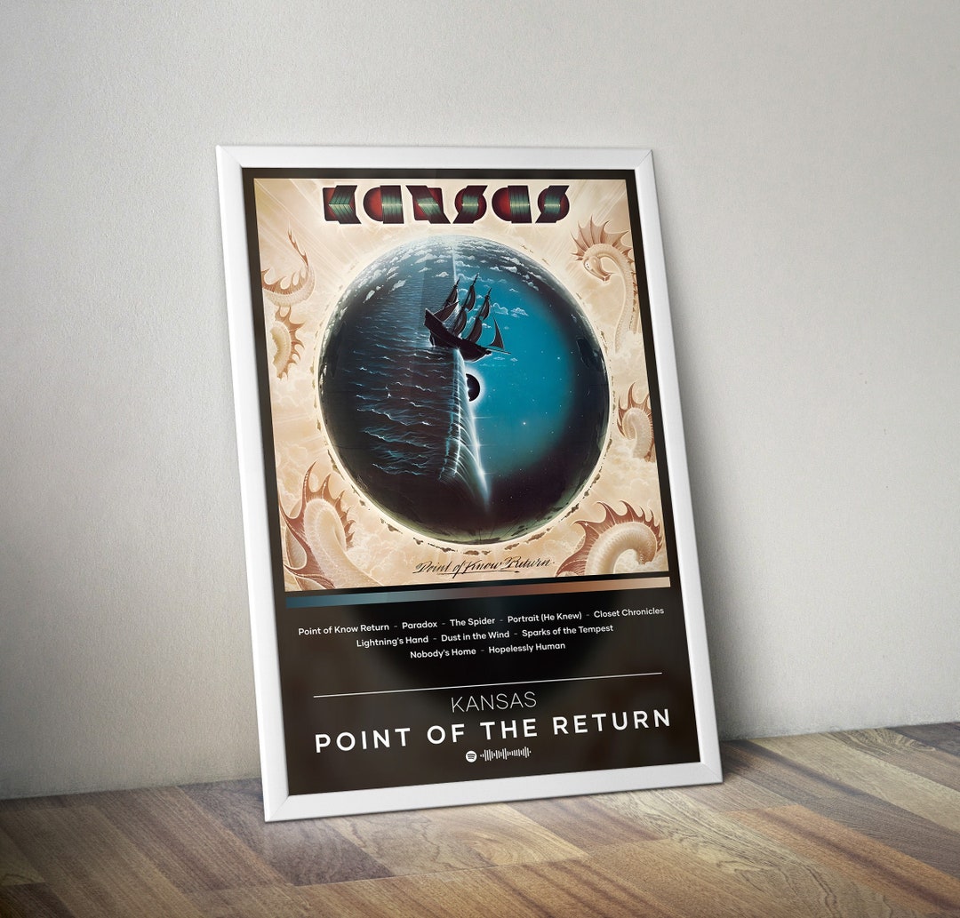 Kansas Poster Print Point of the Return Poster Album Poster Prints 4 ...